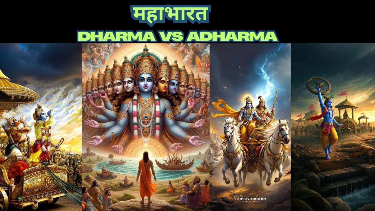 🚀 "महाभारत – एक अमर गाथा" | Shri Krishna Rap Bhajan ⚡ | कुरुक्षेत्र का ...