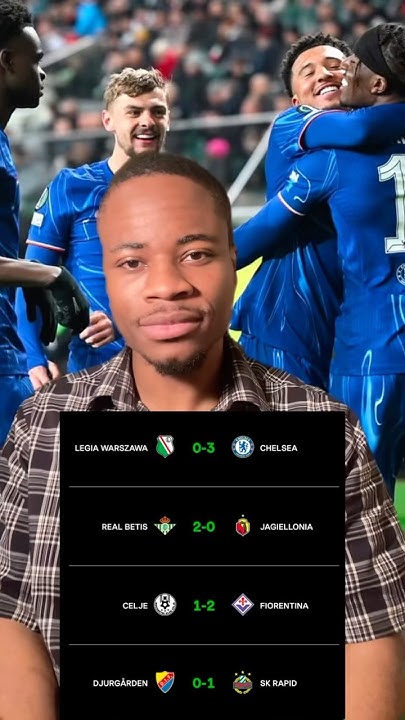 #legiawarszawa 0-3 #chelsea #uecl #cfc - YouTube