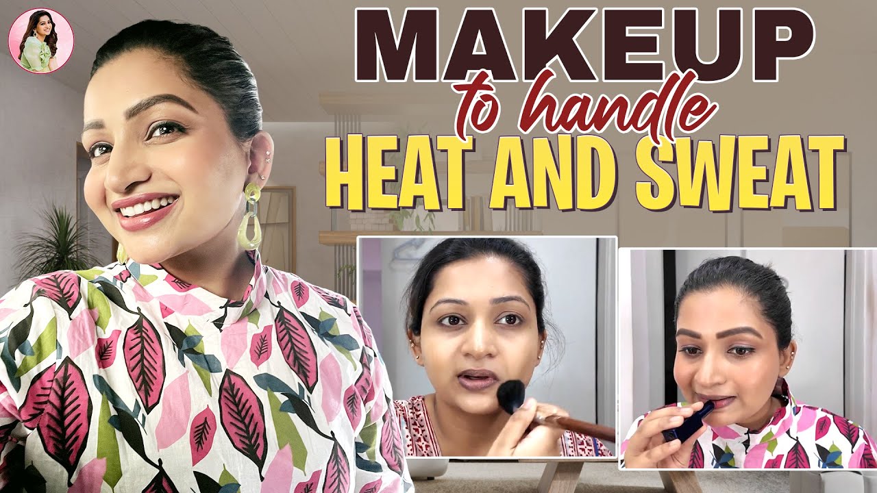 Sweat-Proof Makeup – My Version! | Nakshathra Nagesh - YouTube