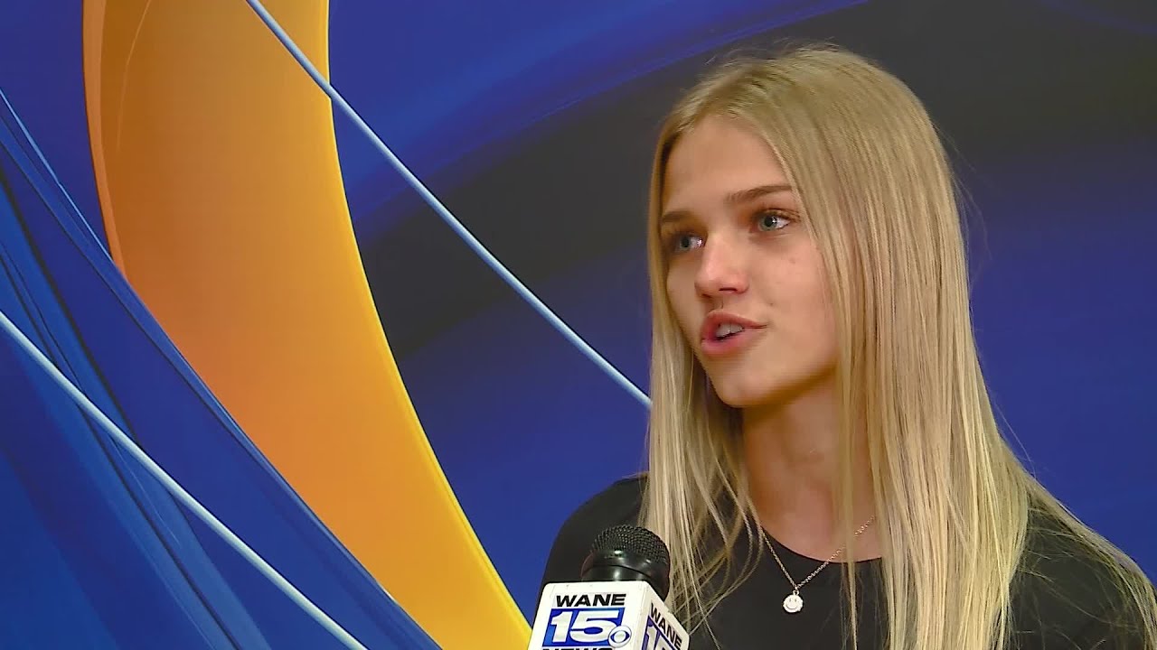 High school basketball media day interviews: Angola girls - YouTube