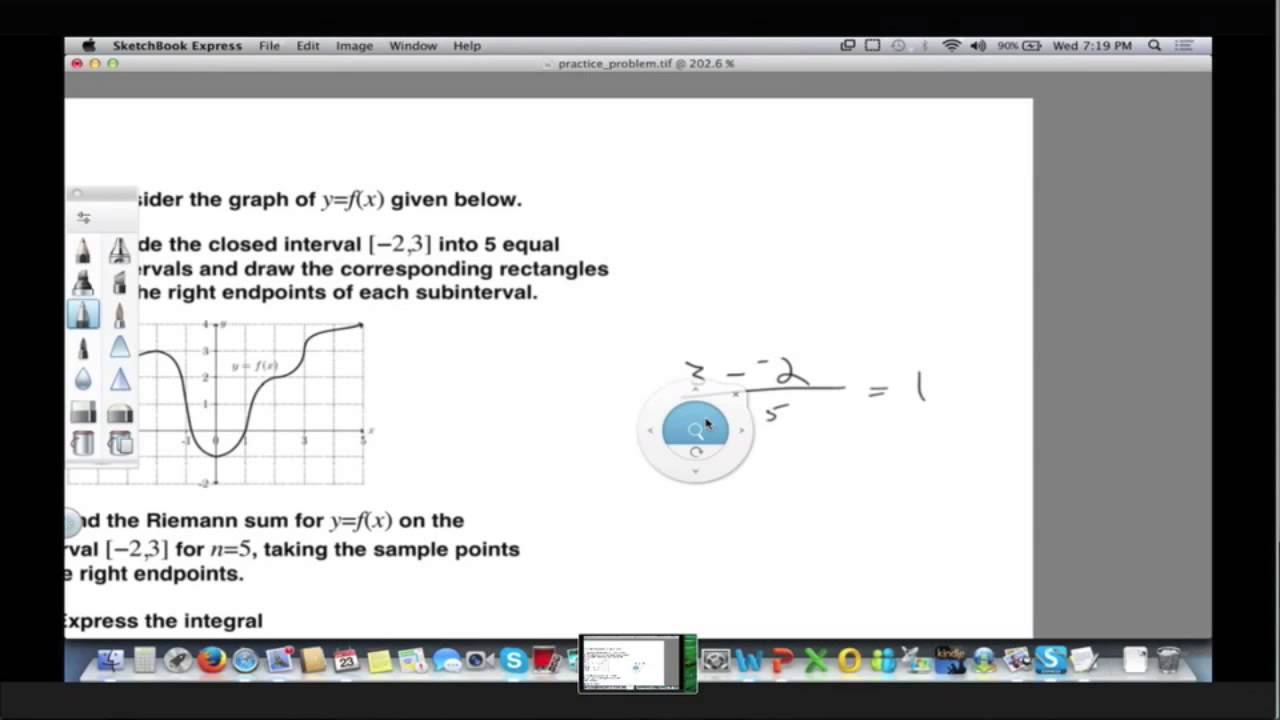 Calculus: Area. Riemann sums. Definite integrals (3) - YouTube