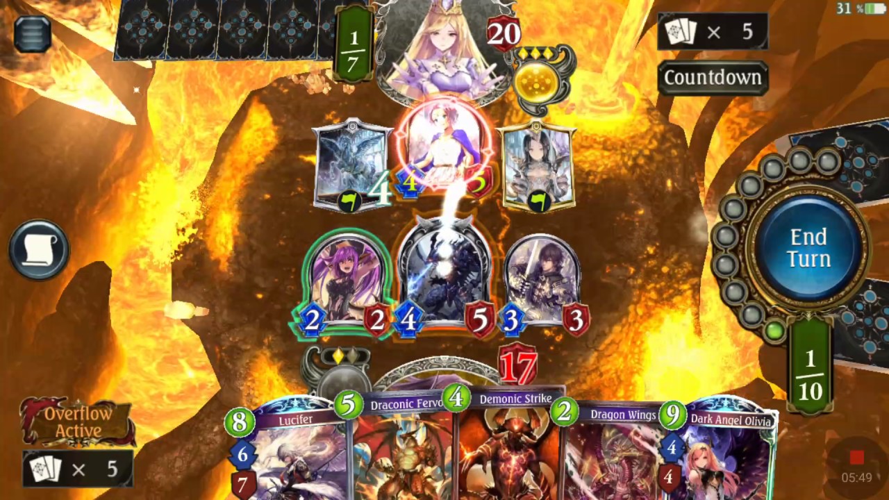 Shadowverse - Dragoncraft Gameplay: LUCIFER FOR THE WIN AGAIN!! - YouTube