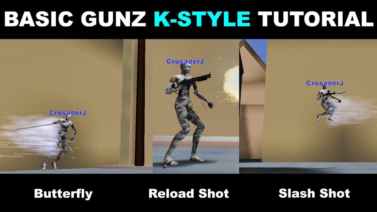 The 3 Basic K-Style Gunz Moves You Need To Get Started In 2023! - YouTube