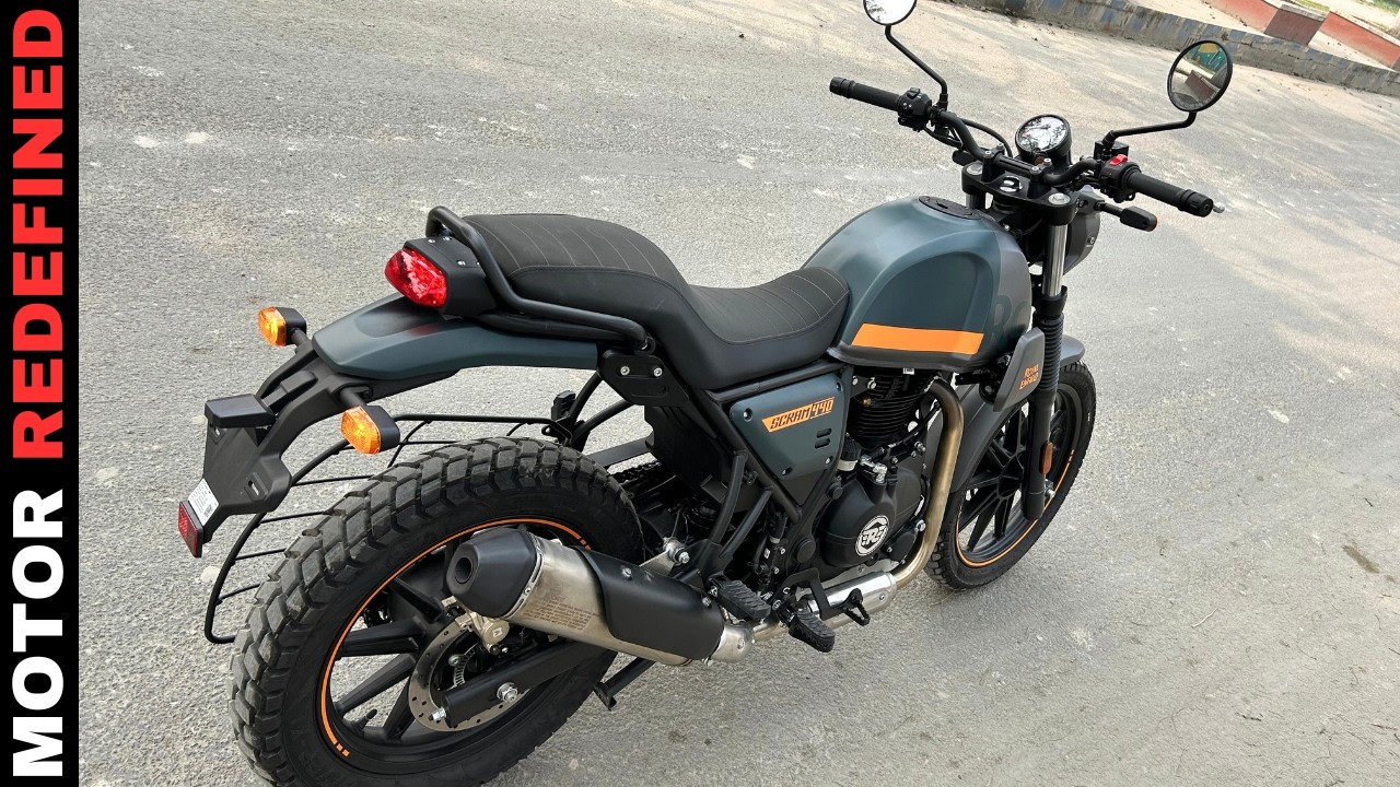 2025 Royal Enfield Scram 440 New Model Ride Review |Yezdi Scrambler ...