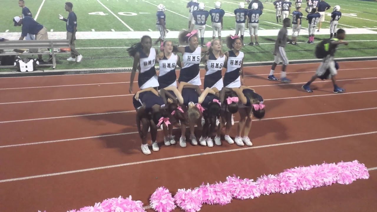 TA Howard Middle School 2014-15 Cheerleaders - YouTube