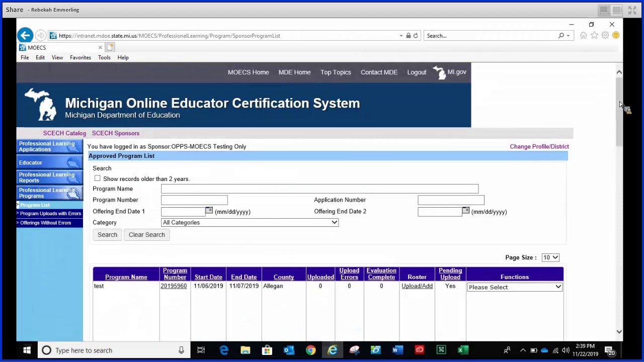 Uploading SCECH Participants - YouTube