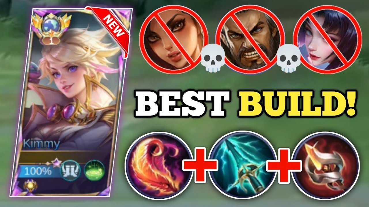 KIMMY BEST BUILD TO RANK FAST! (100% broken!💀) KIMMY BEST BUILD AND ...