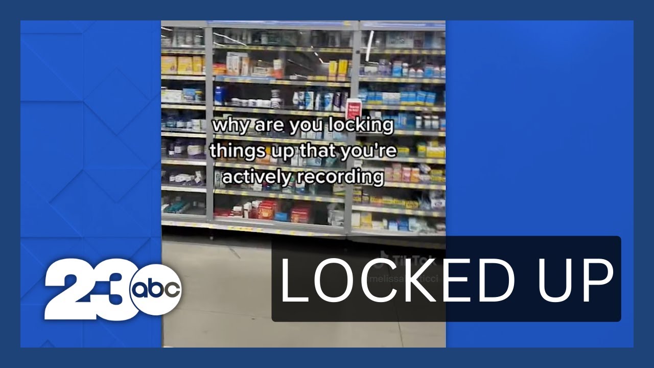 Retailers face criticism for locking up products - YouTube