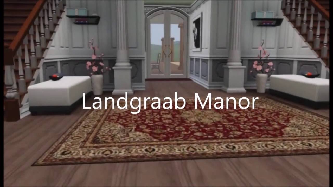 Landgraab Manor - A sims 3 rennovation - YouTube