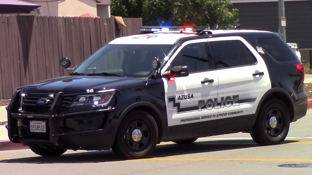 LACo.FD Engine 29 & Azusa Police - YouTube