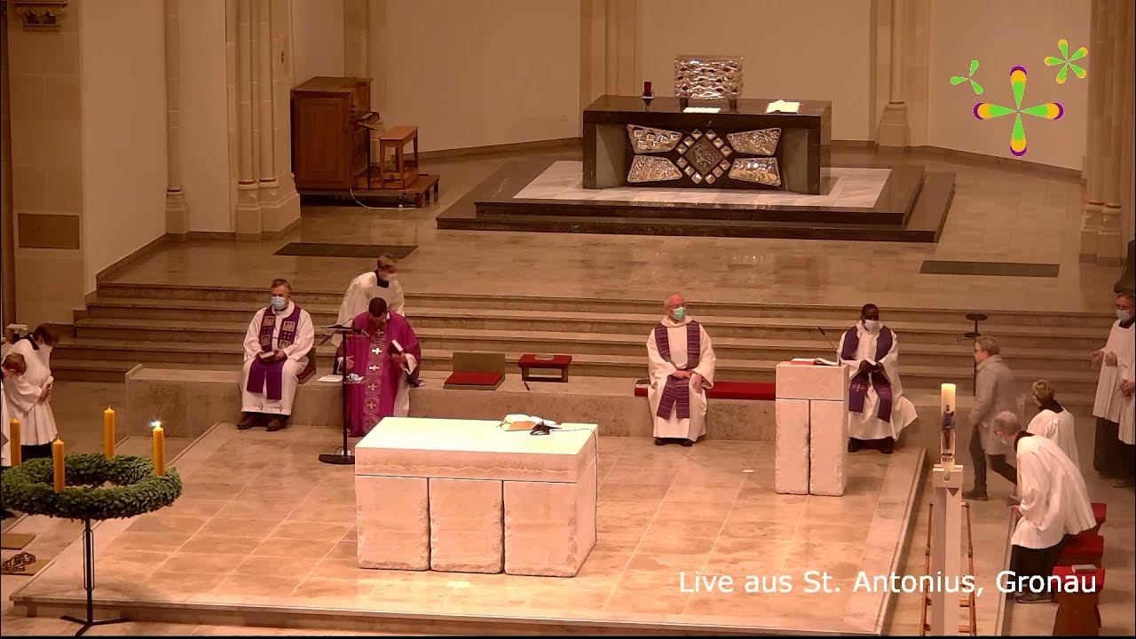 Liveübertragung Jubiläumsgottesdienst 27 11 2021 18 00 Uhr Youtube