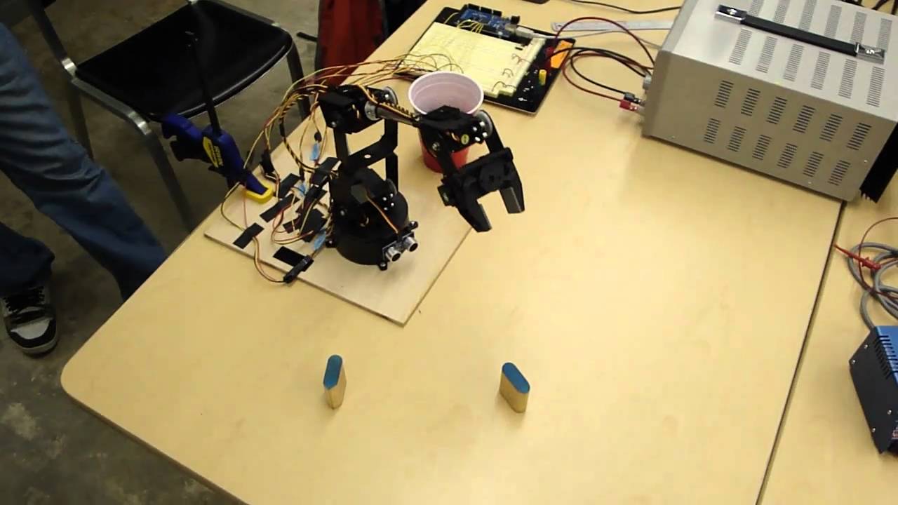 UW-Milwaukee - Mechanical Engineering - Mechatronics - Robotic Arm ...