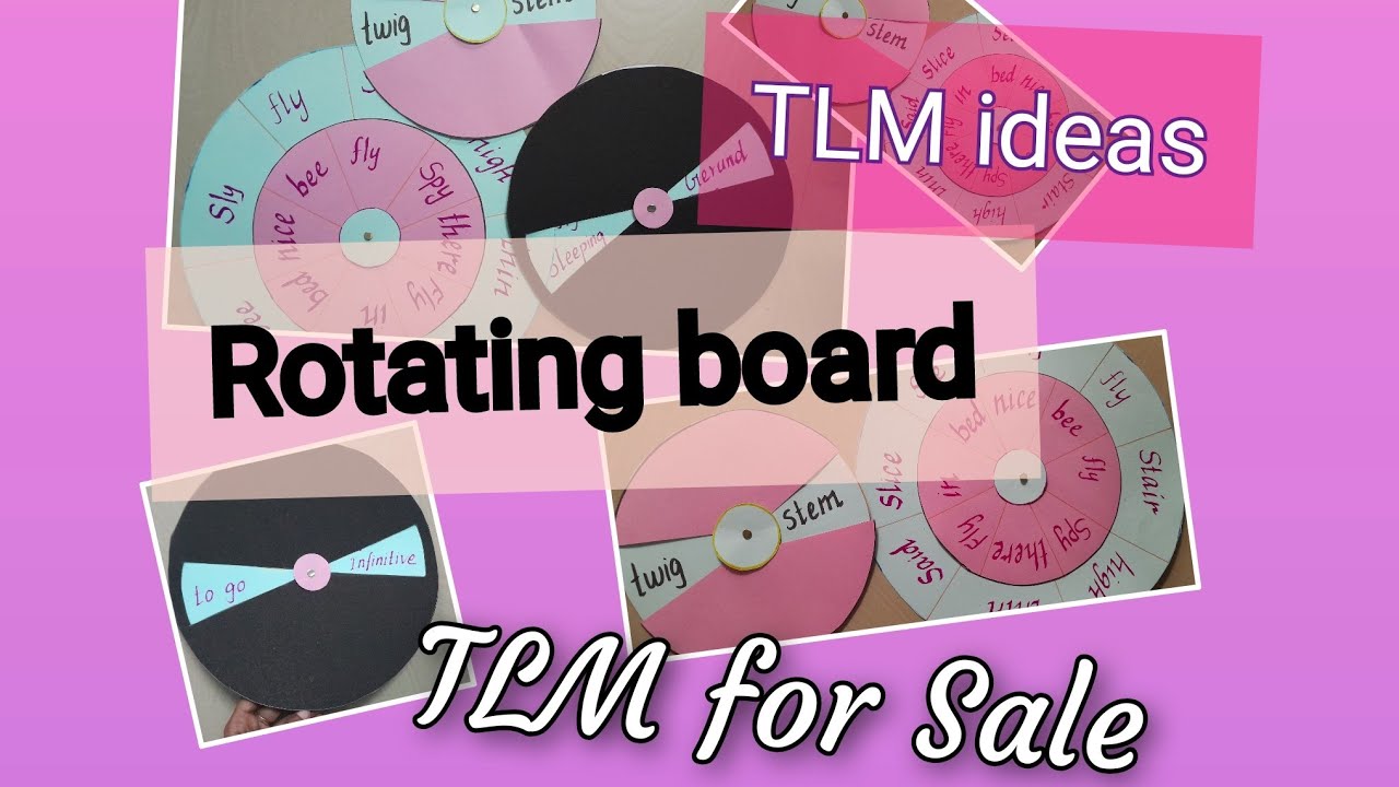 Rotating board idea/How to make rotating board/B ed commission things ...