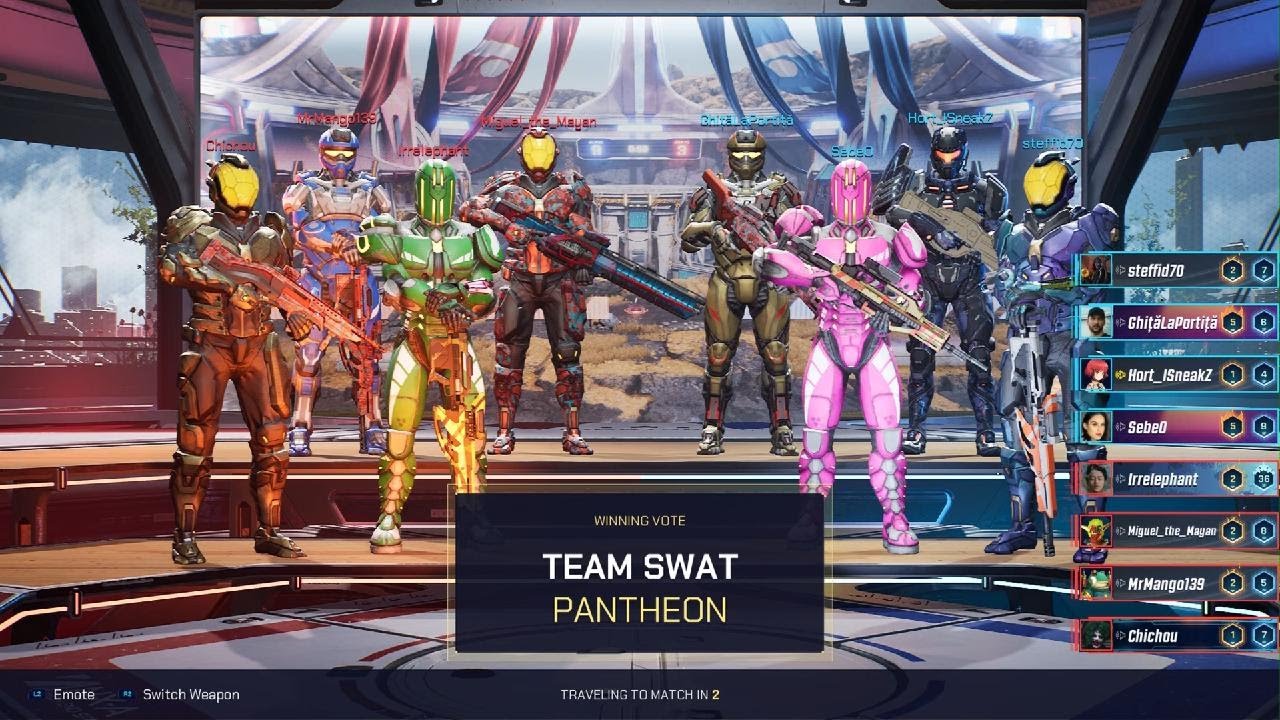 Splitgate swat pantheon - YouTube