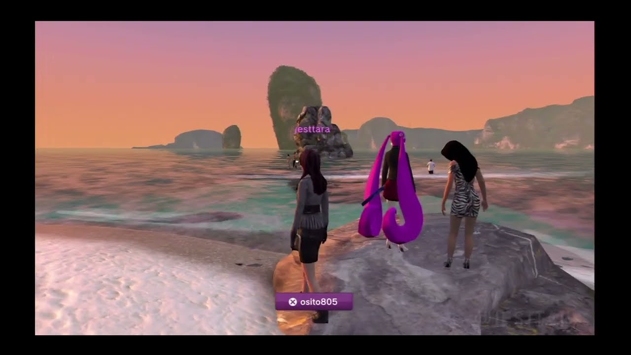 PlayStation Home Sunset Lounge Tour - Retro Stream Series - PS3 - YouTube