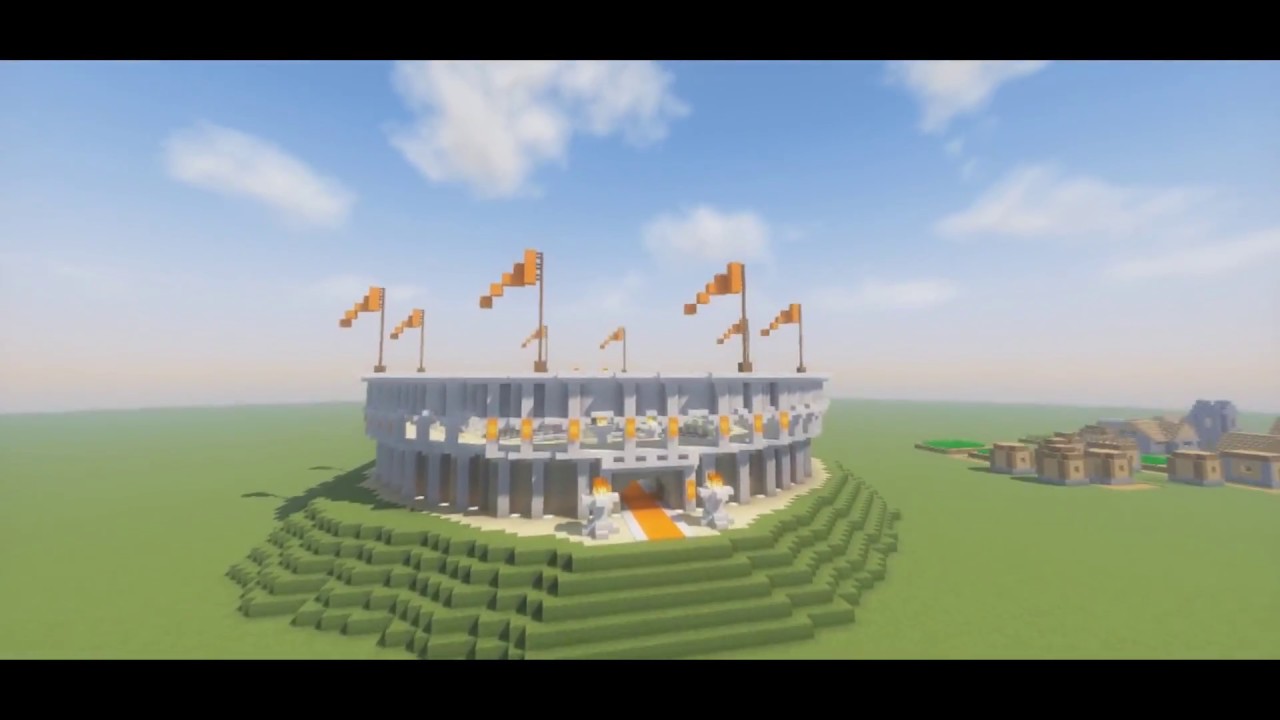 Minecraft Pvp Arena Build Mke89 Youtube