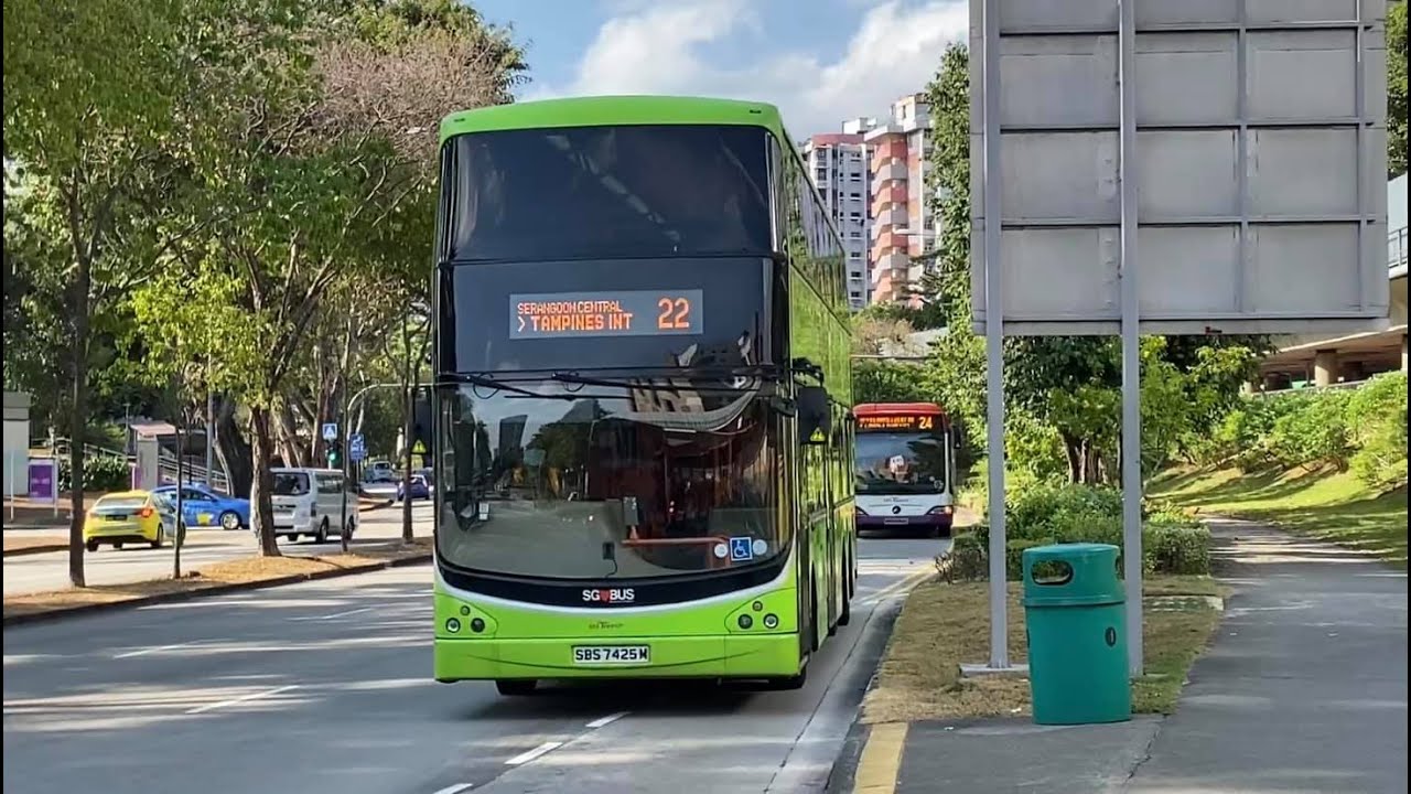 (Retired) SBST Volvo B9TL CDGE - SBS7425M on Route/Service 22 - YouTube