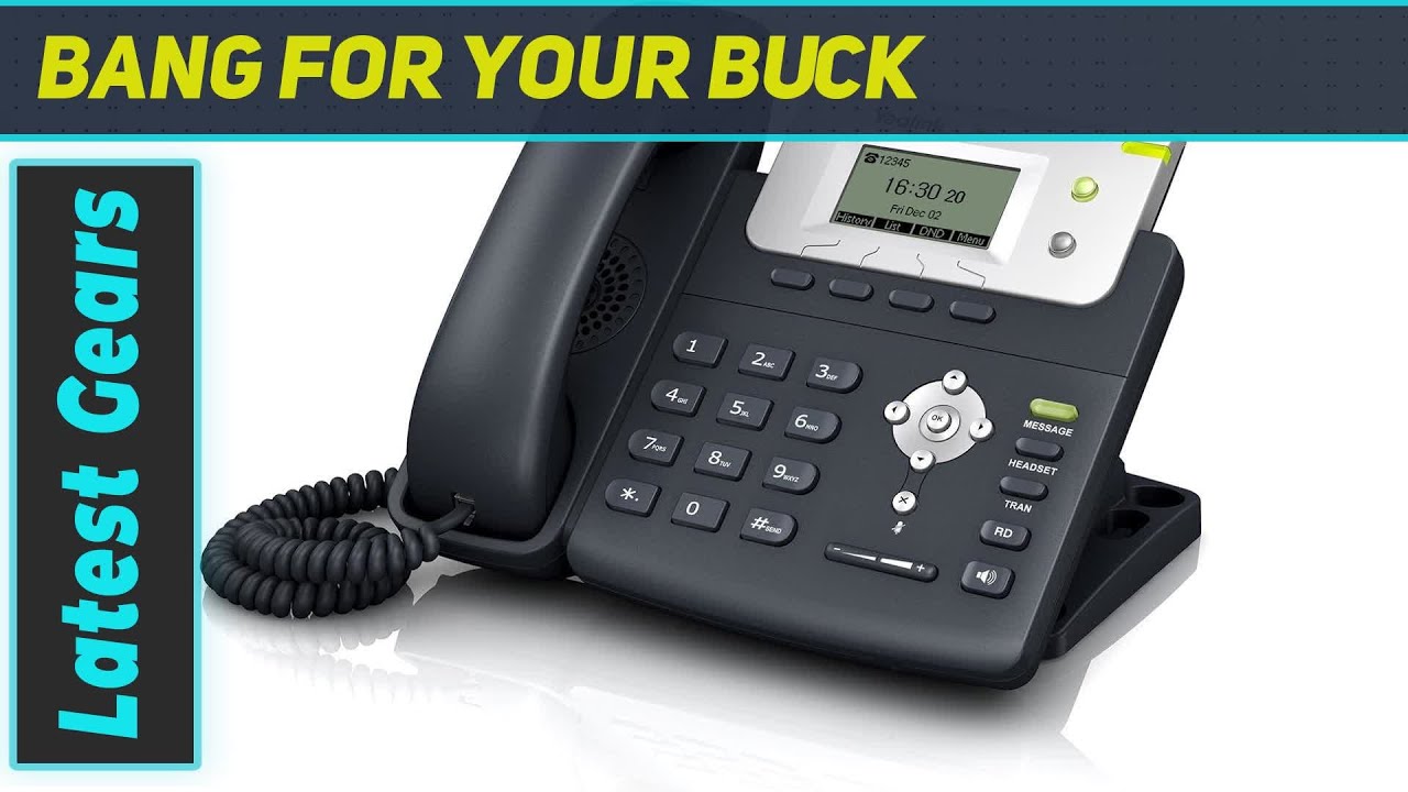 Yealink Enterprise HD IP Phone YEA-SIP-T21P - The Ultimate Office ...