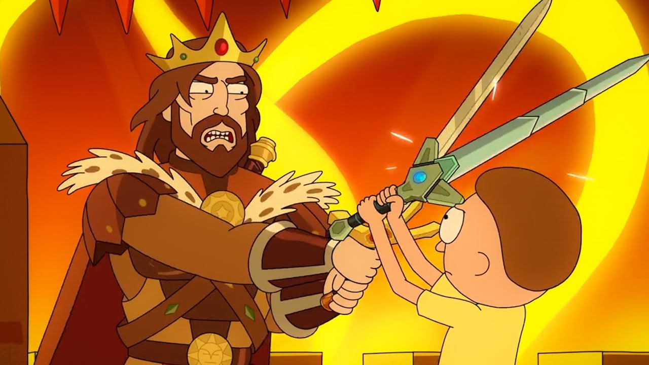 Morty the new KING | Rick and Morty Season 6 Episode 9 - YouTube