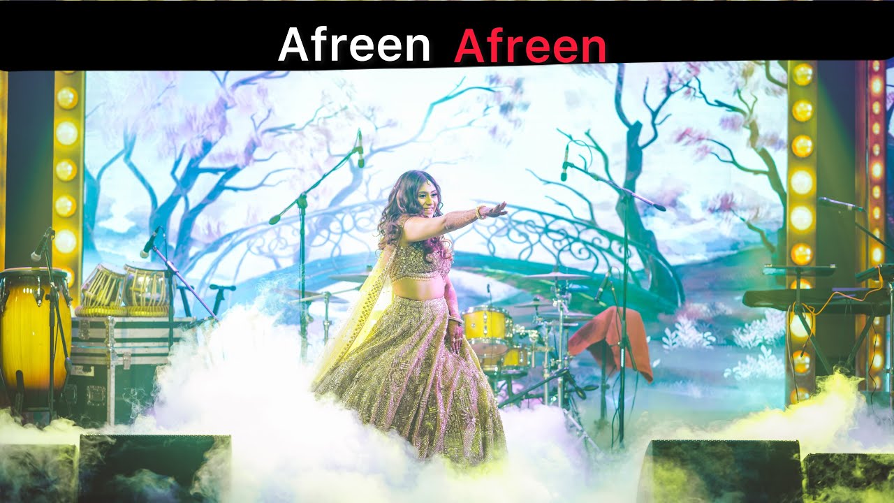 AFREEN AFREEN DANCE PERFORMANCE | BRIDE SOLO | COKE STUDIO | RAMA ...