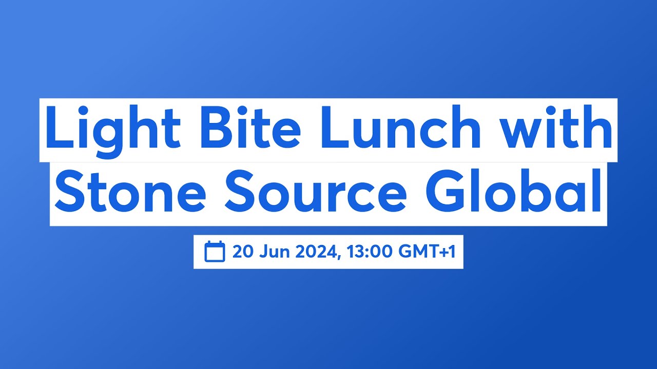 Light Bite Lunch with Stone Source Global - YouTube