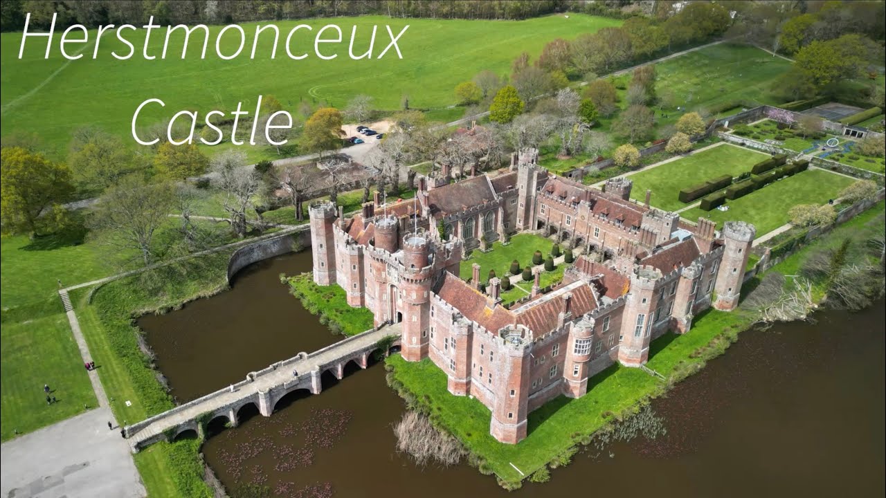 Herstmonceux Castle - DJI Mini 3 PRO - 4K 60 FPS UHD - YouTube