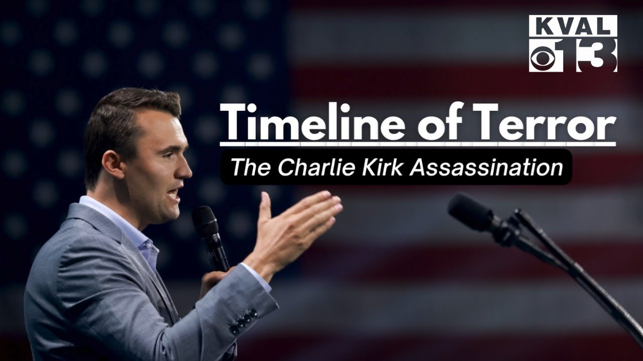 Charlie Kirk shooting timeline - YouTube