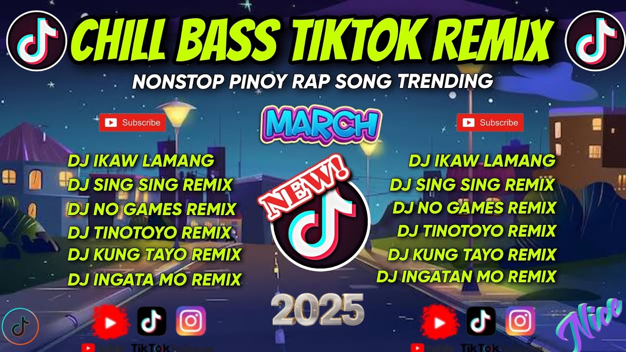 🔥BEST NONSTOP CHILL BASS PINOY RAP SONG TRENDING TIKTOK VIRAL REMIX/ DJ ...