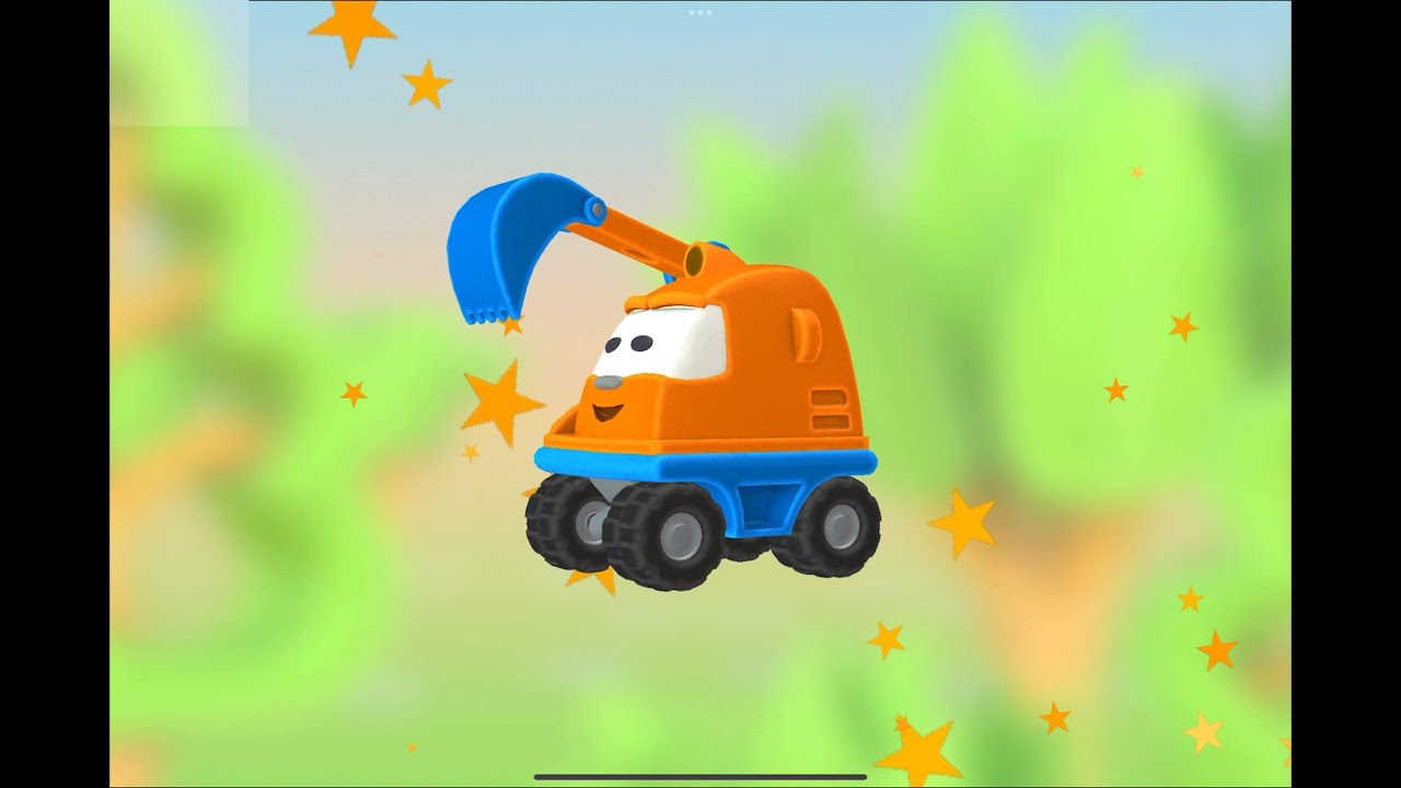 Digger | Leo’s Cars | kids gameplay | dig dig dig and dig - YouTube