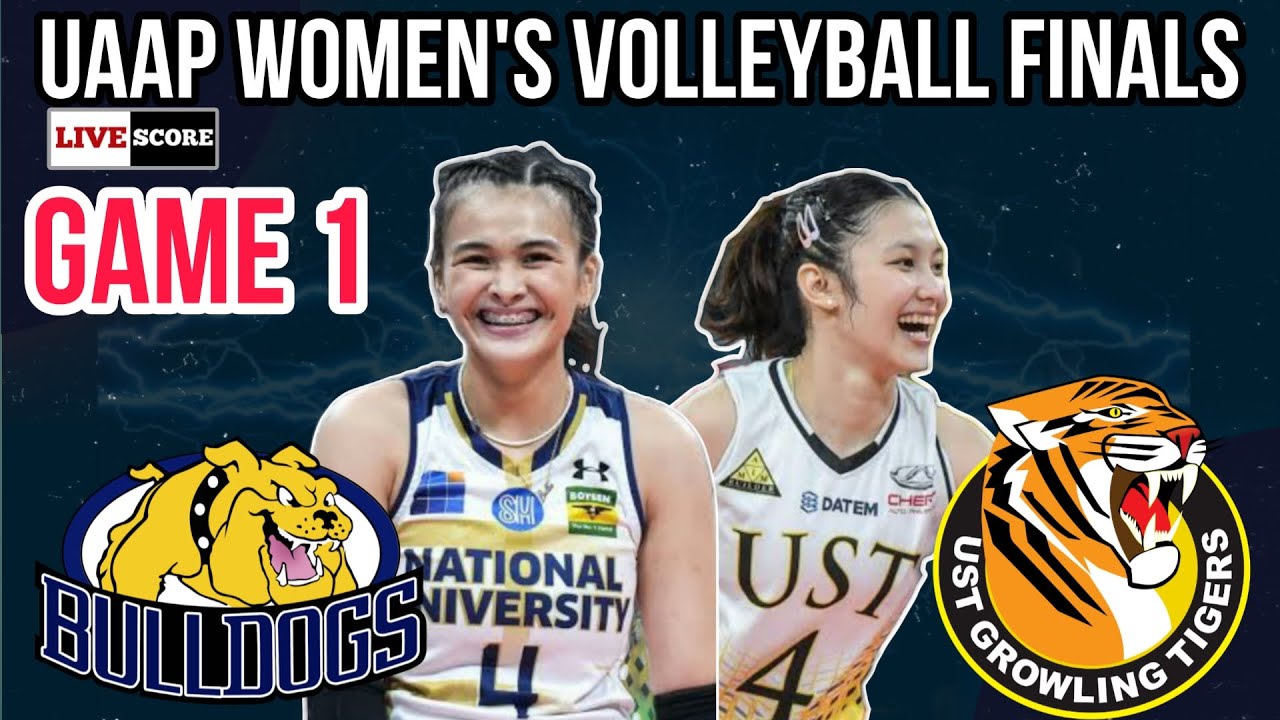 NU vs UST | UAAP Women's Volleyball Season 86 Finals Game 1 Live ...