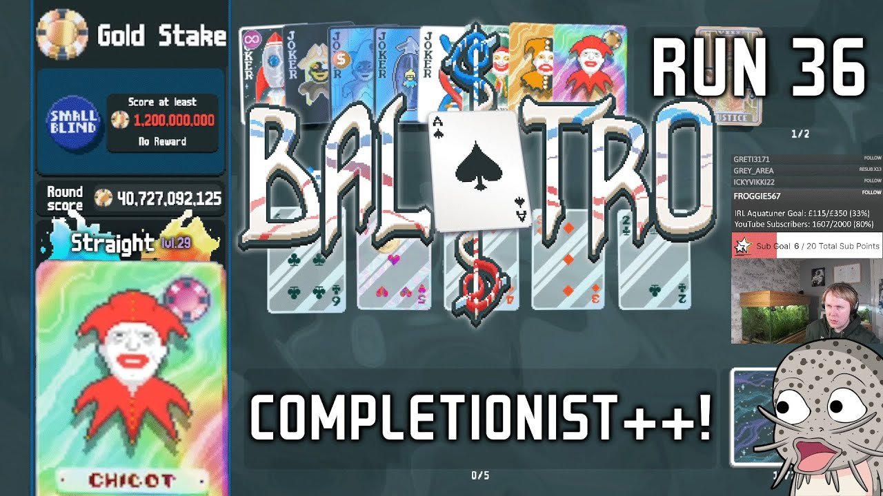 Chicot's Last Stand Against Completionist++: Balatro Finale! - YouTube