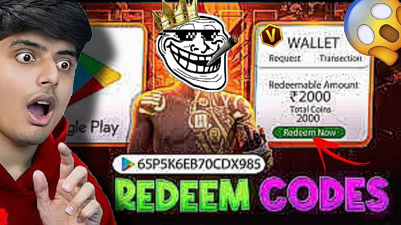 Free Redeem Code 💎 Free Fire Redeem Code Today 🔥😱 2000₹/- Free Redeem Code😎 - YouTube