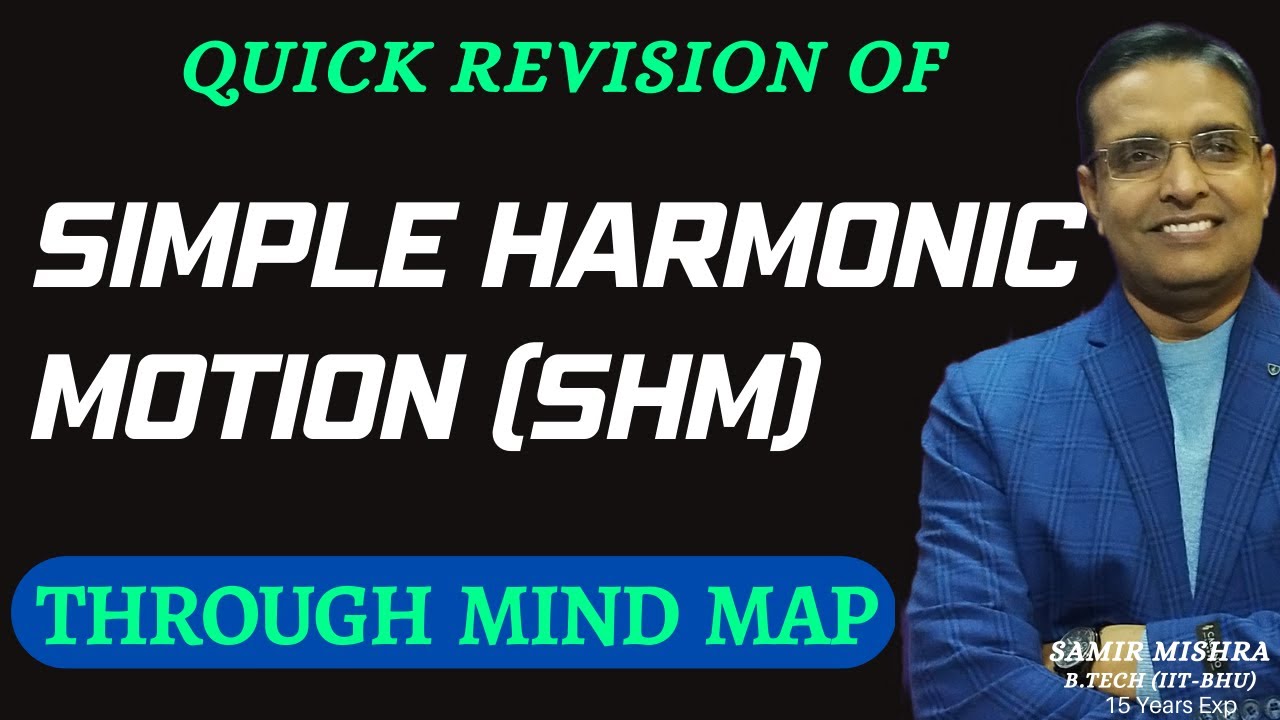 Simple Harmonic Motion | Quick Revision through Mind Map | SHM | JEE/NEET2023🔥🔥 - YouTube
