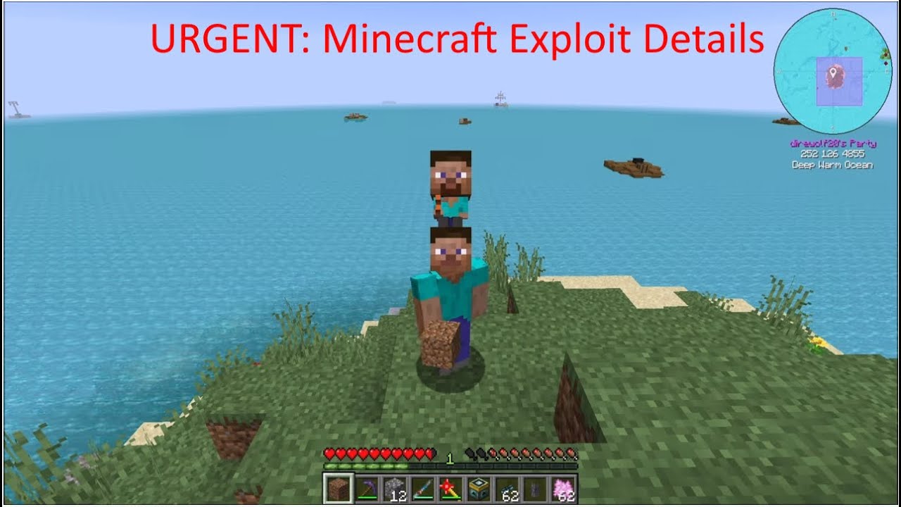 DireNews Ep64 *URGENT* Minecraft Vulnerability - YouTube
