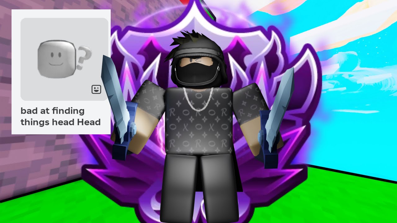 Free Alternatives For The Borock Head (Roblox Bedwars) - YouTube