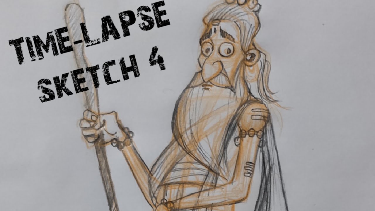 Time-lapse sketch 4 Drawing - YouTube