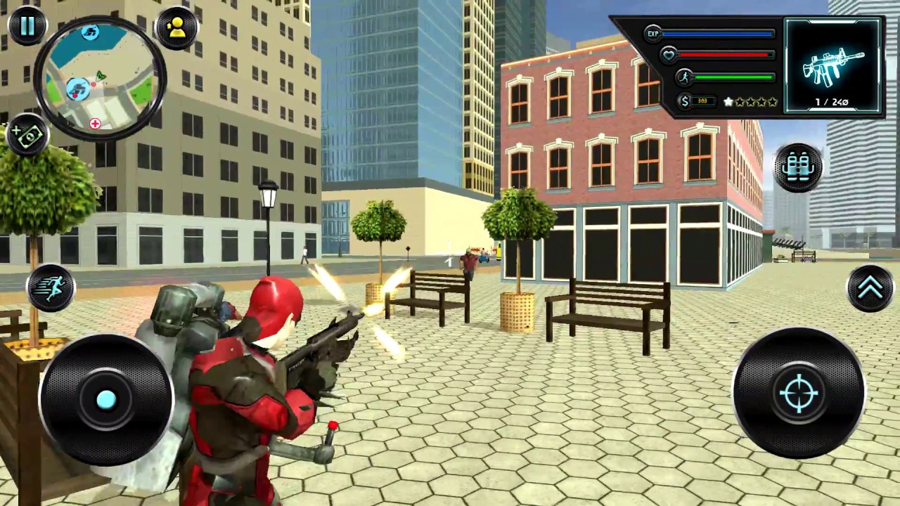 Jetpack Hero Miami Crime | Android Gameplay HD - YouTube