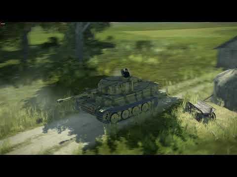 Il 2 great battles tank crew Pz.Kpw.VI Ausf.H1