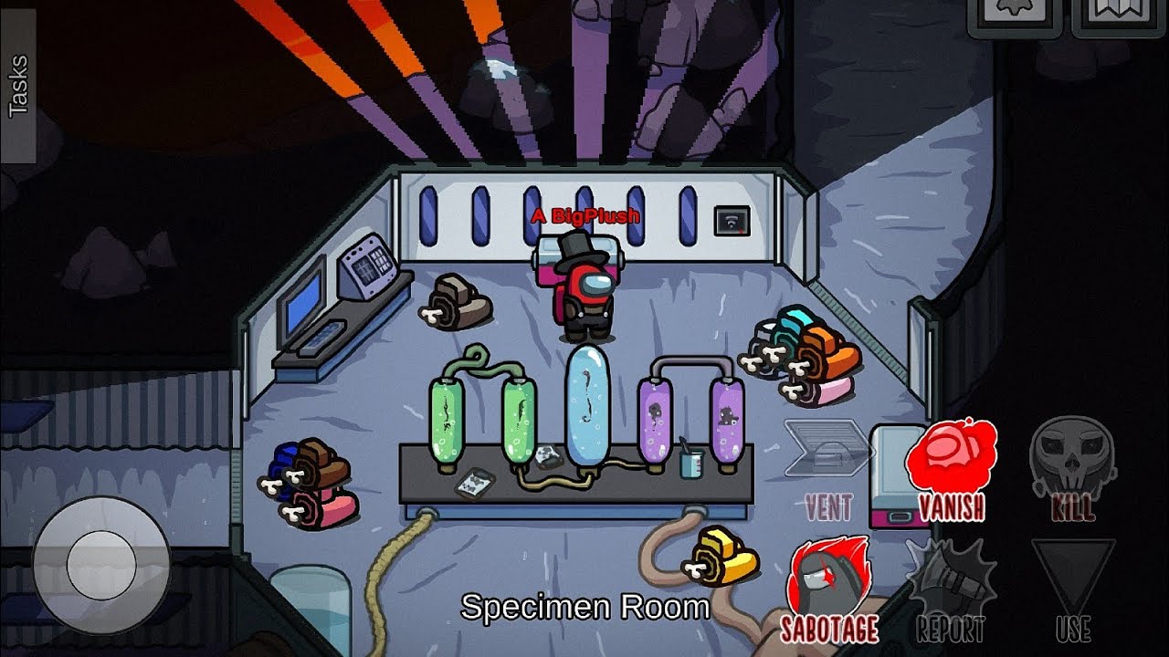 AmongUs but I can not kill outside the Specimen room! - YouTube