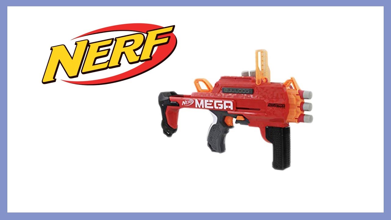 Nerf N-Strike MEGA Bulldog | Review! - YouTube