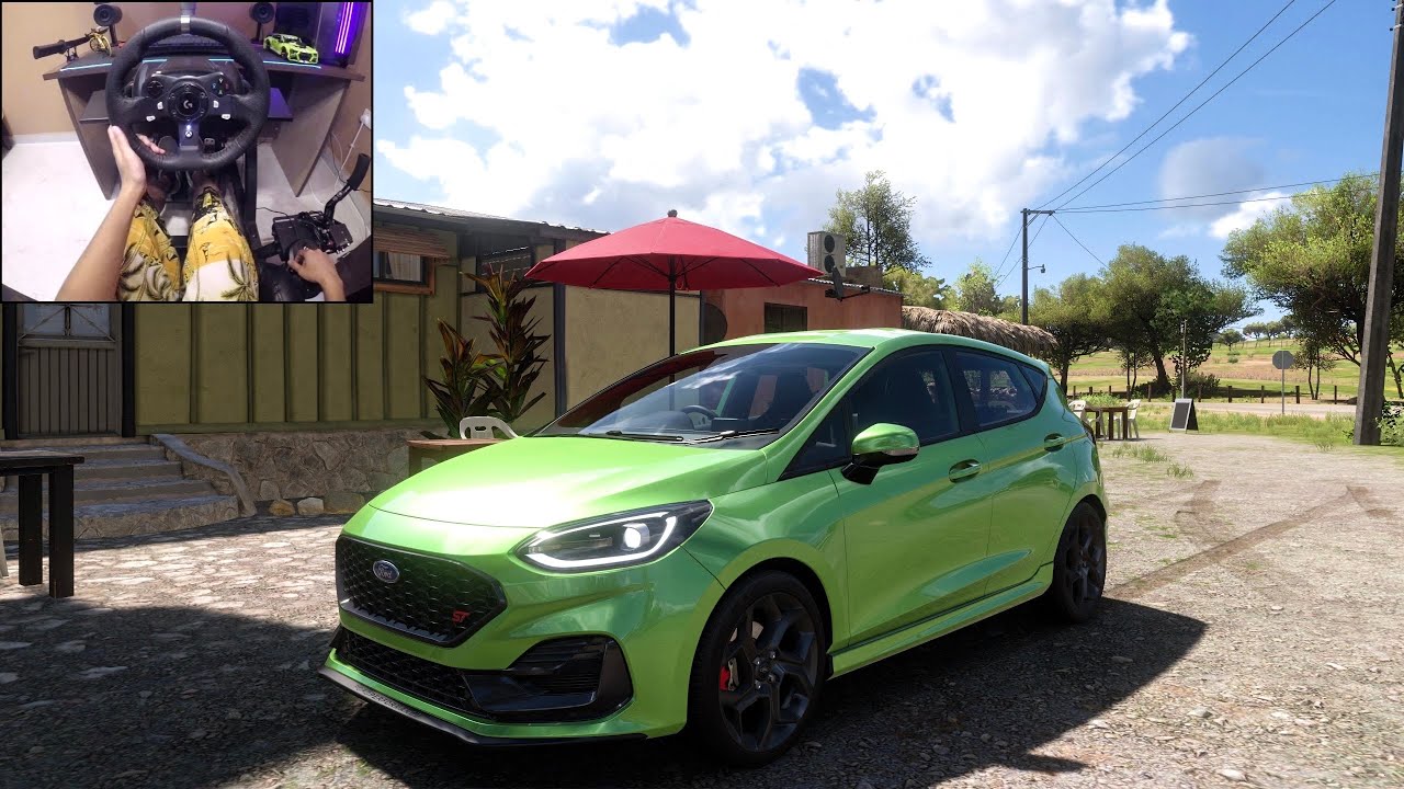 2023 Ford Fiesta ST - Forza Horizon 5 | Logitech g920 gameplay - YouTube