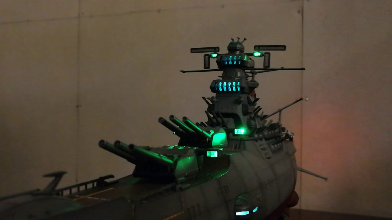 Space battleship Yamato shock cannon sequence - YouTube