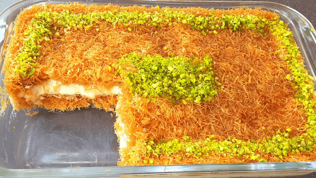 Kunafa Recipe Without Oven ️ | Eid Special | Famous Arabic Dessert ...