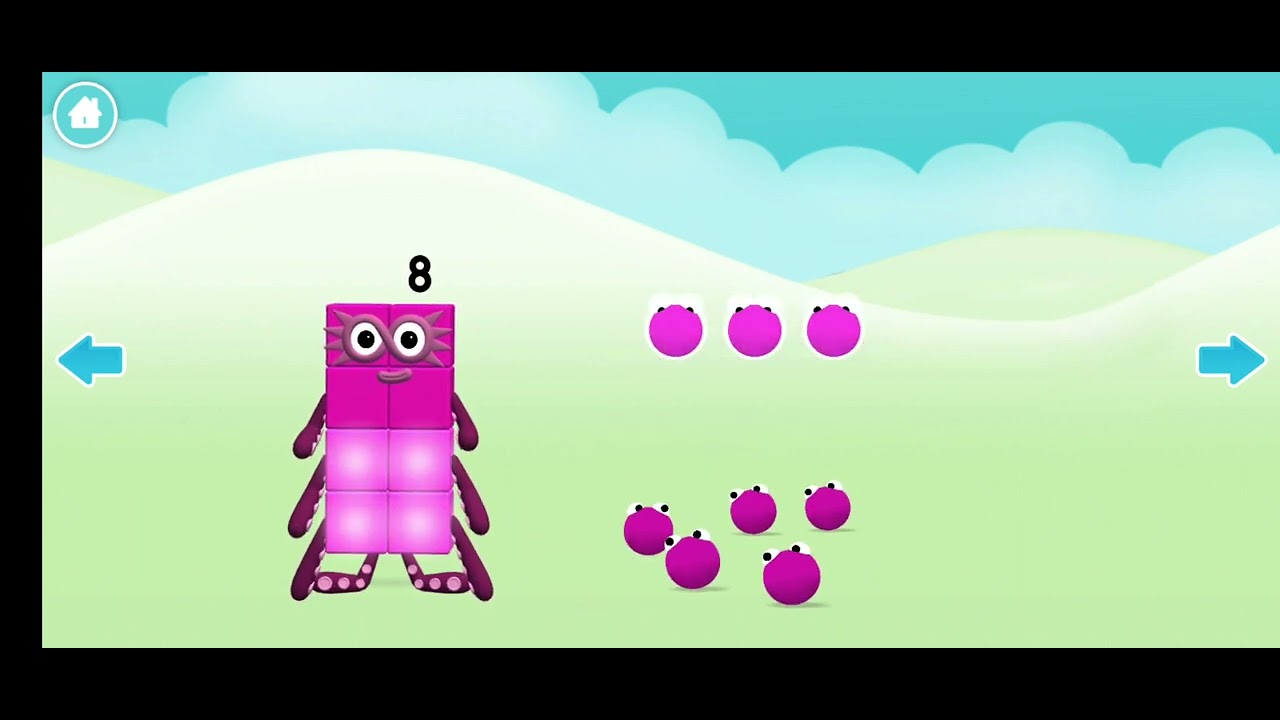 Numberblocks count from 5-10 in Korean language - YouTube