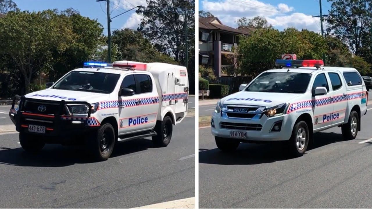 QPS // Isuzu D-Max and Toyota Hilux responding - YouTube