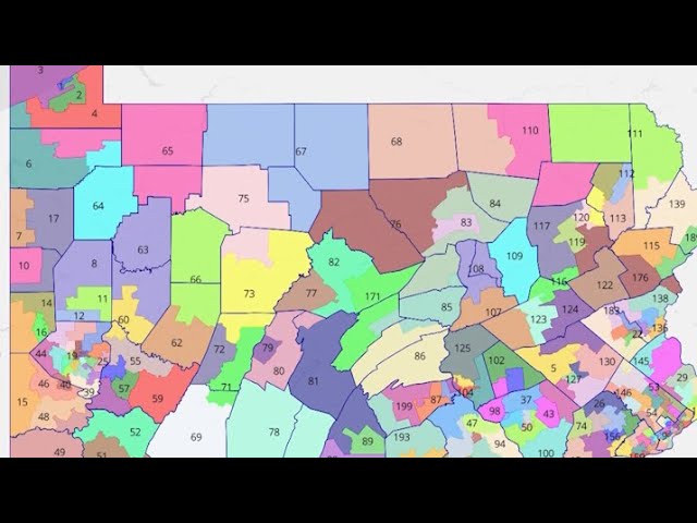 Pennsylvania State House District Map P E N N S Y L V A N I A R E P O