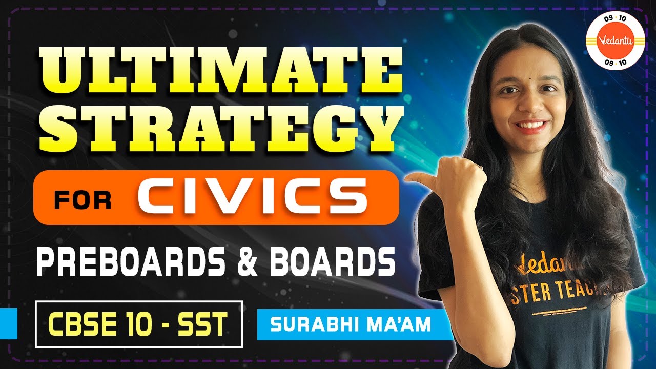 Complete Strategy OF Civics For Class 10 Pre-Board & Board Exam | CBSE ...
