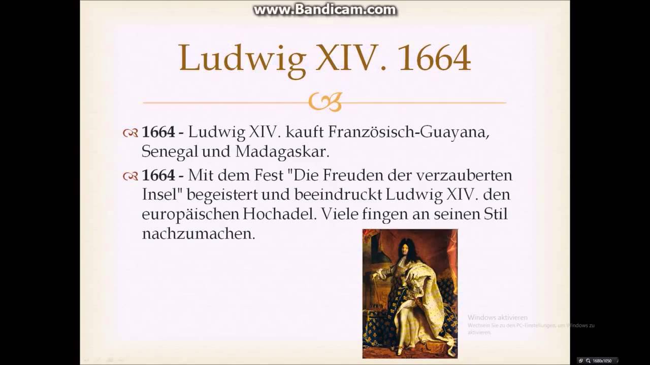 Ludwig der XIV - YouTube
