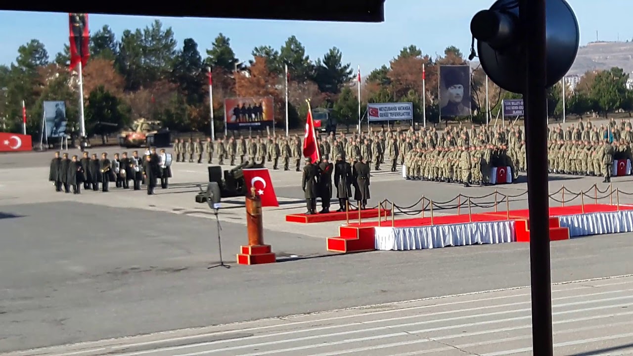 YEMİN TÖRENİ 99/4 SİVAS 5 PİYADE EĞİTİM TUGAYI VE TEMELTEPE - YouTube