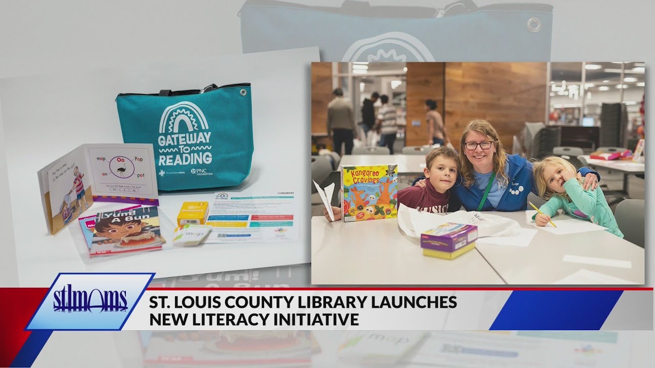St. Louis County Library launches new literacy initiative - YouTube
